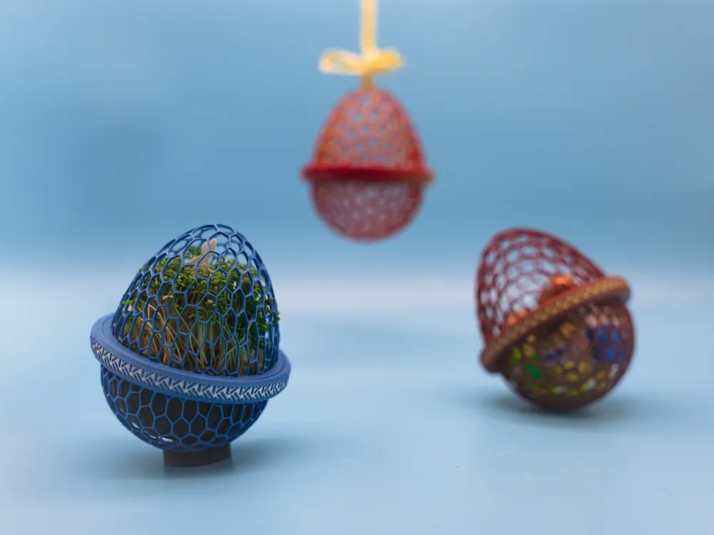 Heat Formed Easter Egg – Candy, Plant & Decor - Free 3D Print Model ...