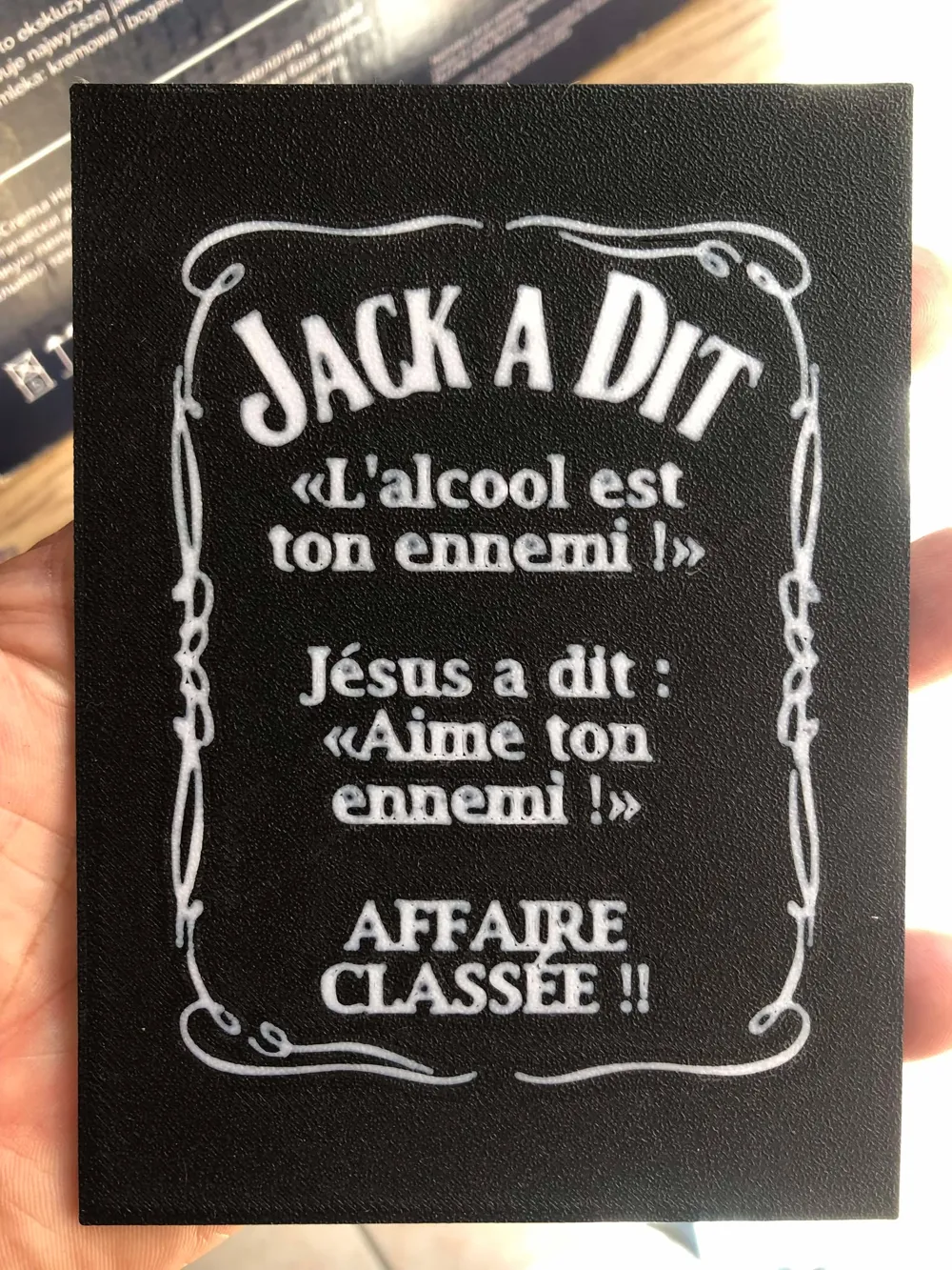 Jack Daniels said - Free 3D Print Model - MakerWorld