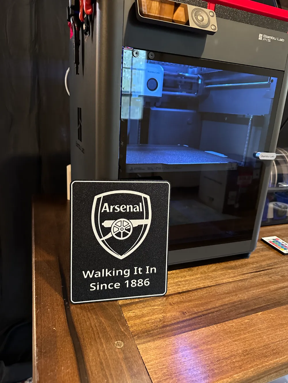 Arsenal Sign - Free 3D Print Model - MakerWorld