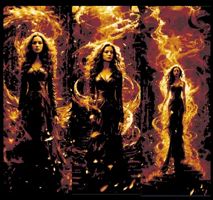 Set of 3 Bookmarks - Rise of Lady Phoenix - X-Men by mclanesmemories ...