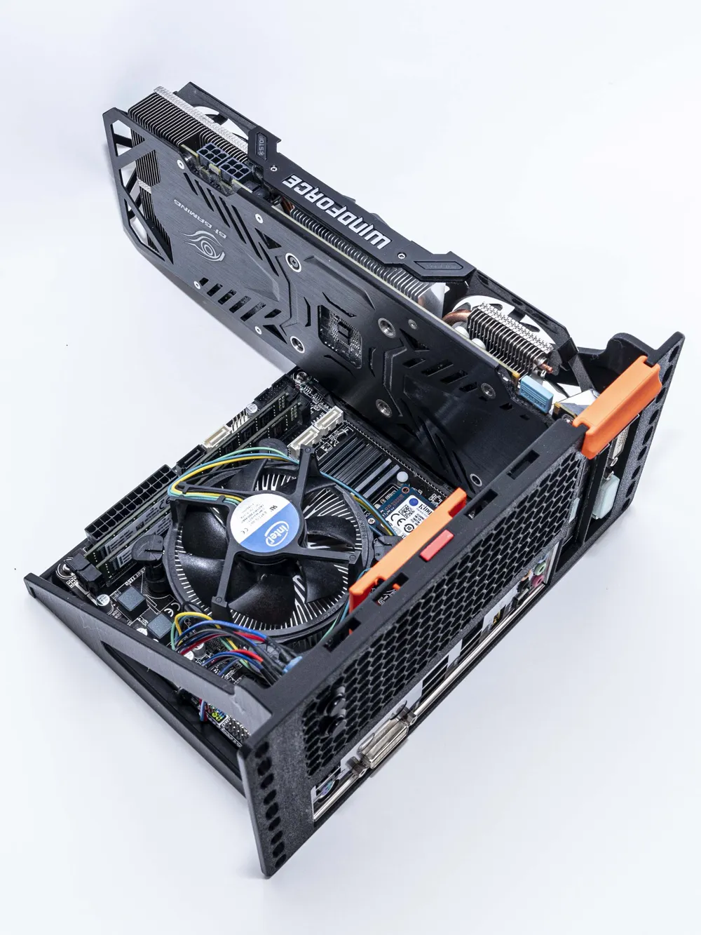 3U 10 Zoll Rackmount Mini-ITX Dual-GPU - Free 3D Print Model - MakerWorld