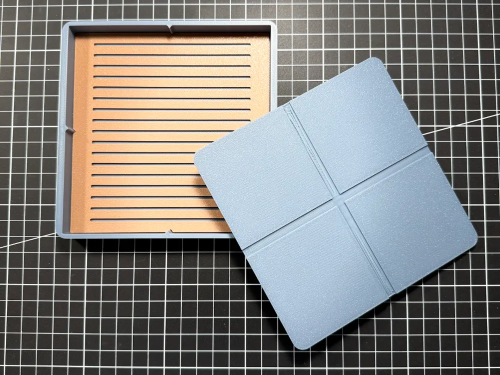 Sashiko Template w/ Box by Since April MakerWorld: Download Free 3D Models