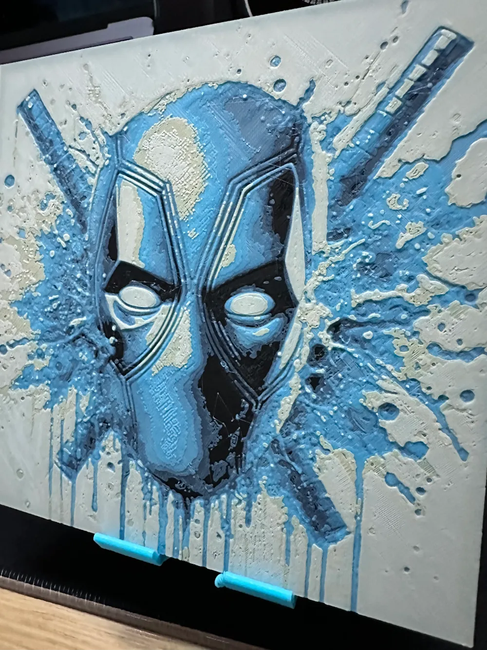 Deadpool art (HueFORGE) by Lov3d - MakerWorld