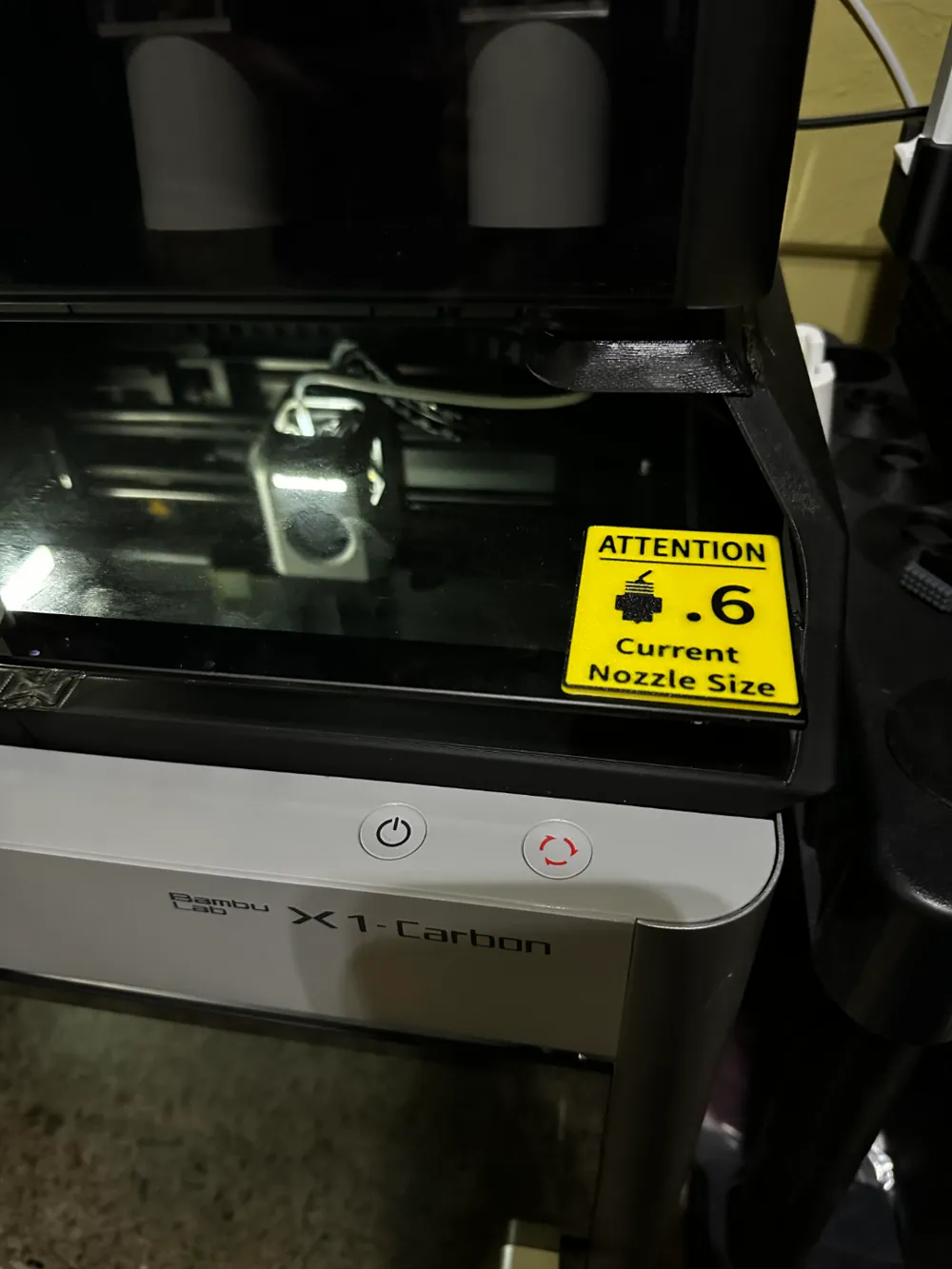 Nozzle signs - never forget whats installed again by ChainsawGraphics ...