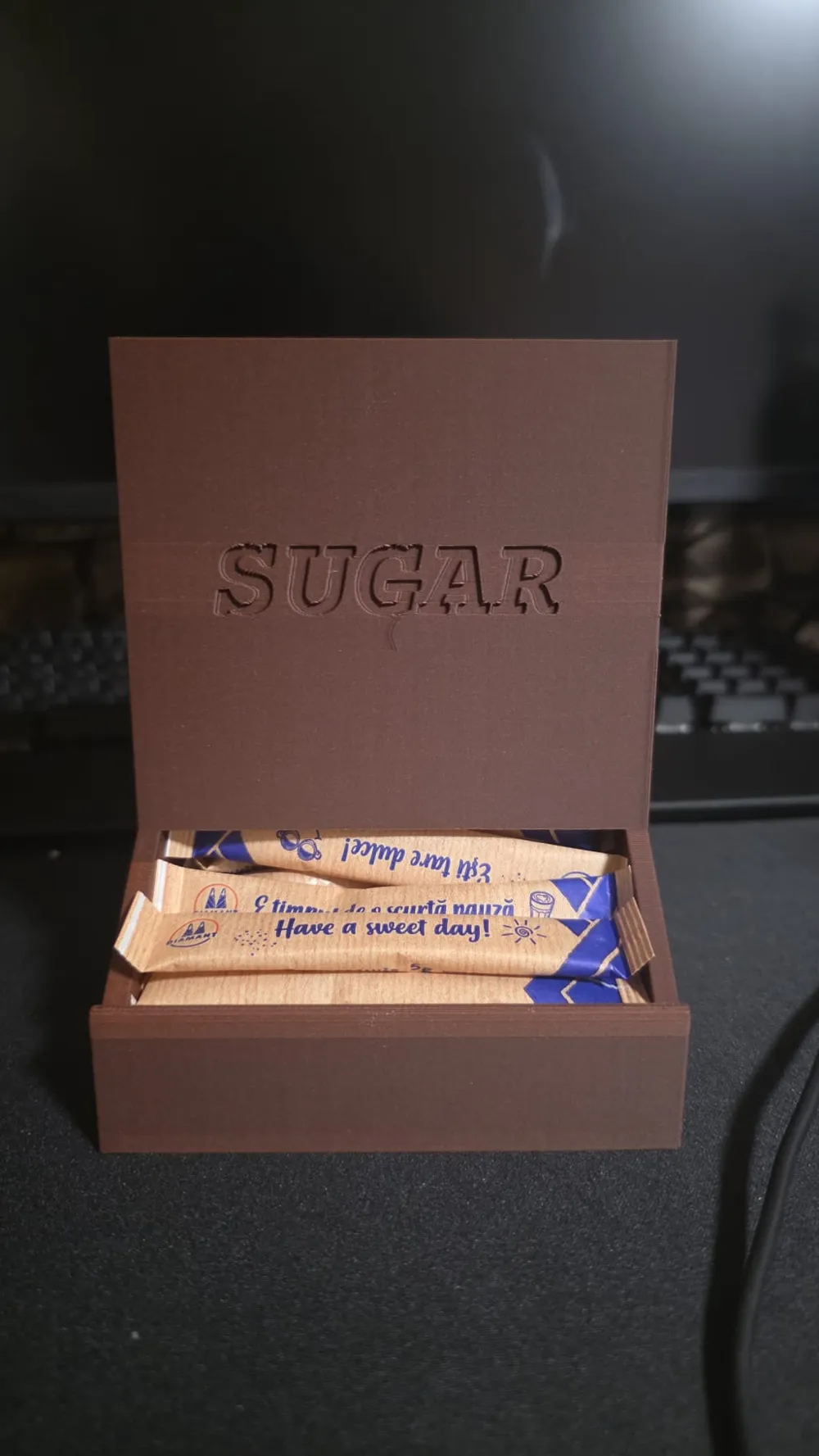 Sugar Sticks Dispenser - Free 3D Print Model - MakerWorld