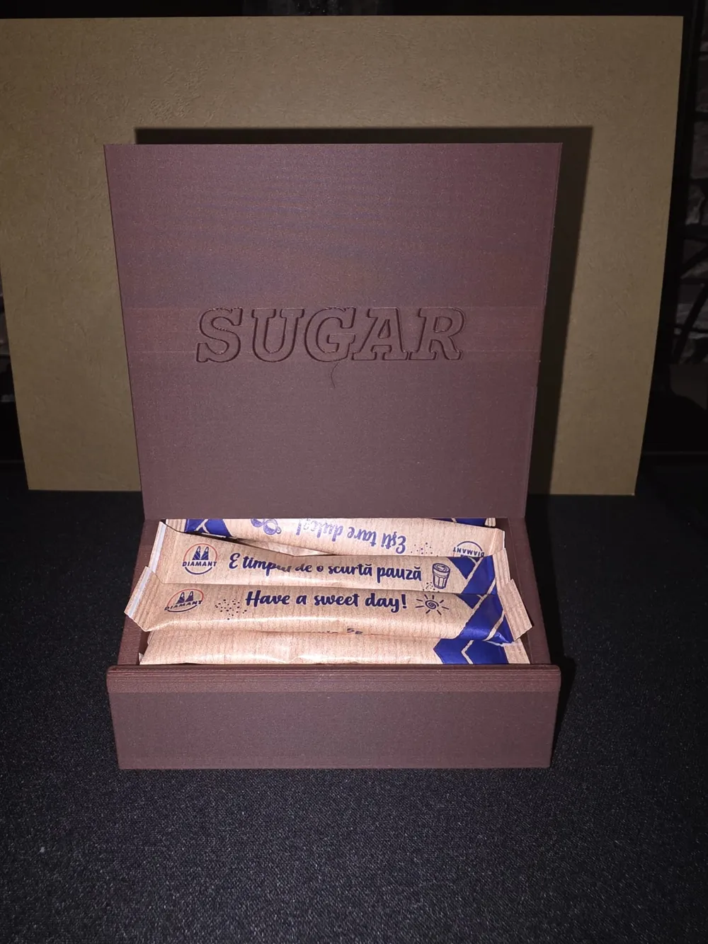 Sugar Sticks Dispenser - Free 3D Print Model - MakerWorld