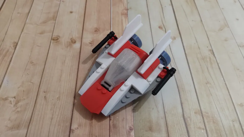 Star Wars Brick Rebel A-Wing Starfighter 75247 - Free 3D Print Model ...