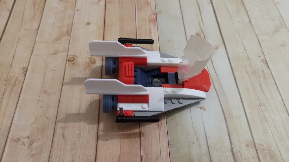 Star Wars Brick Rebel A-Wing Starfighter 75247 - Free 3D Print Model ...