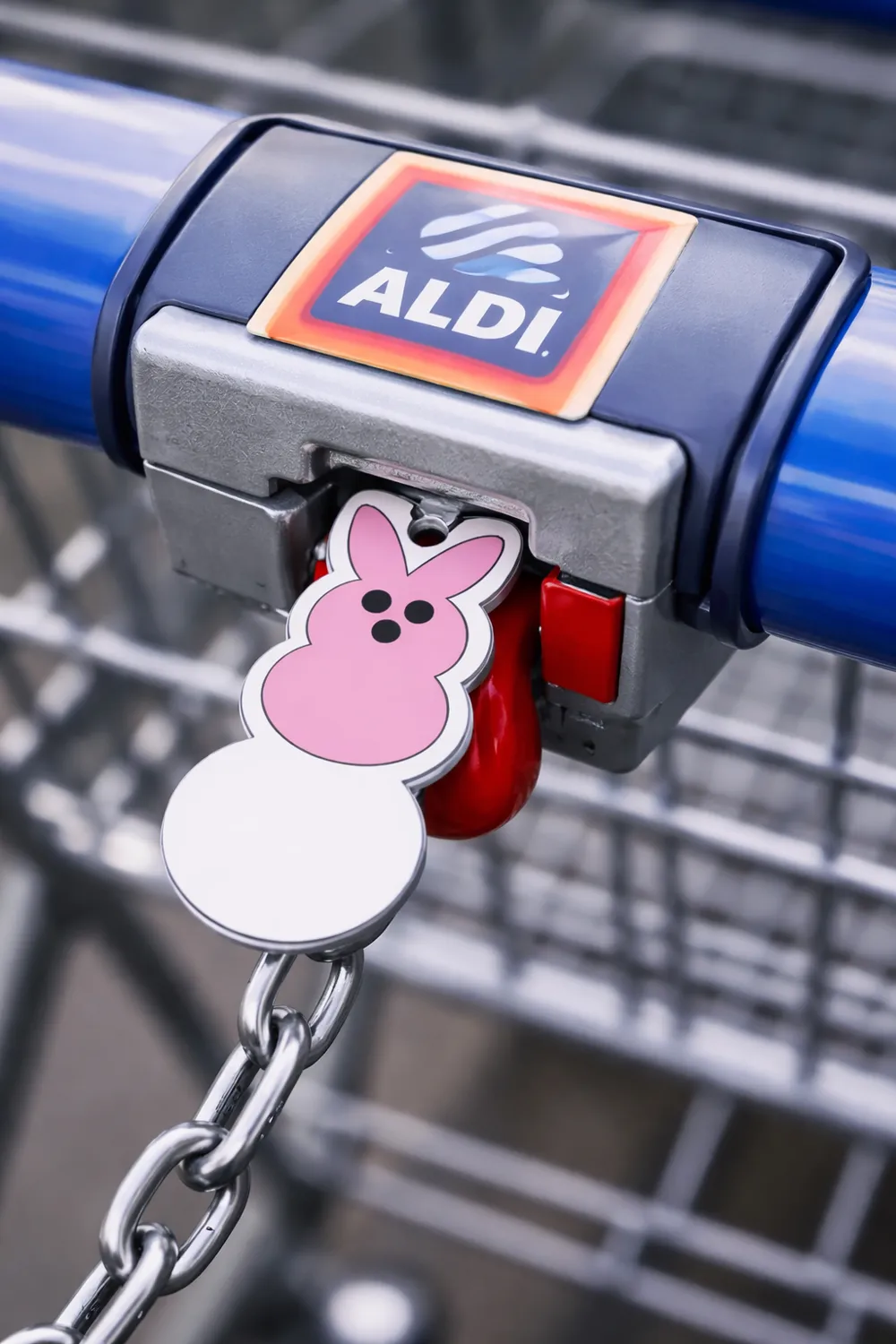Easter Candy Peep Aldi Cart Quarter - Free 3D Print Model - MakerWorld