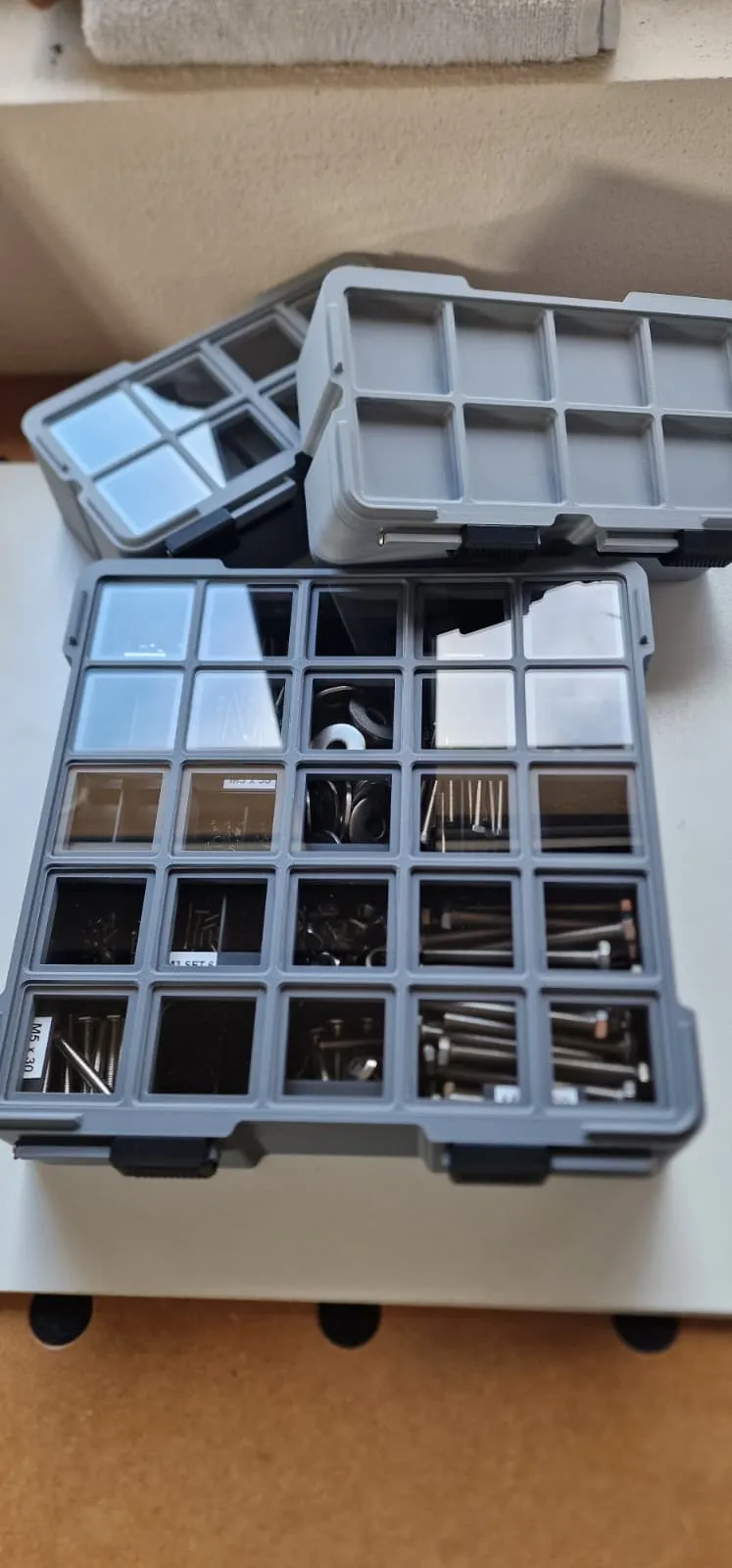 GRIDFINITY Storage Box / Acrylic - PlexiGlass Lid Remixed by Mike Mihai ...