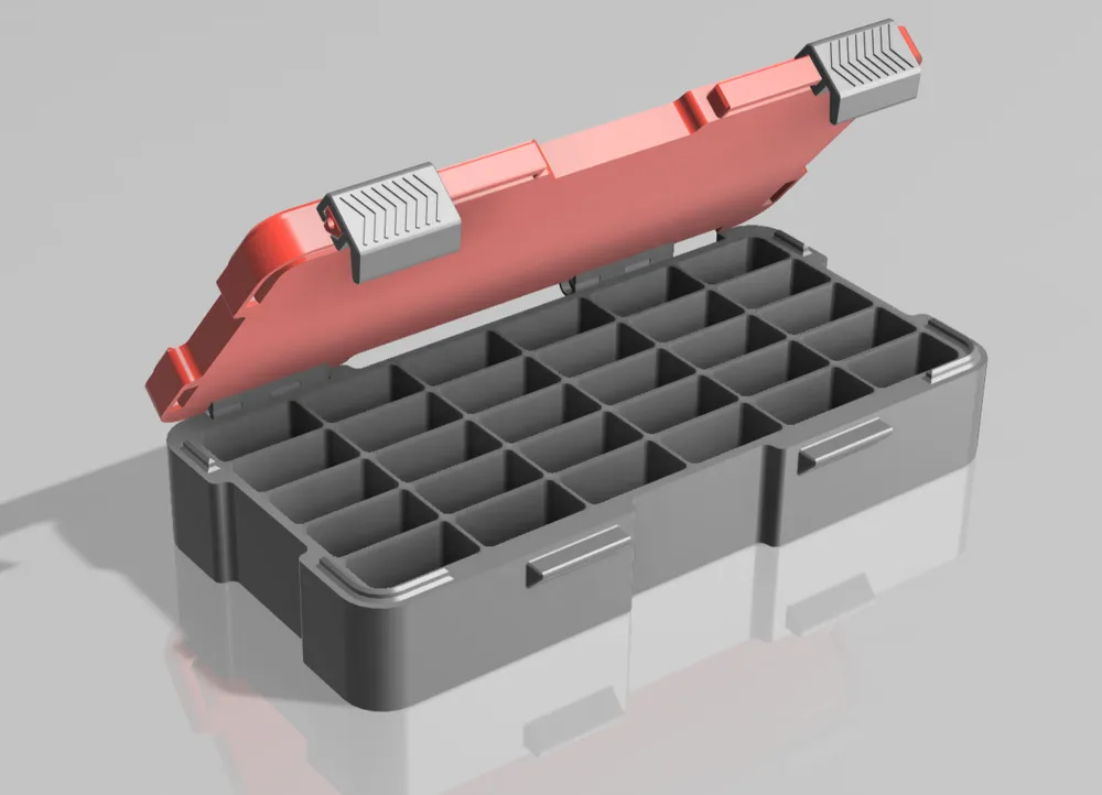 GRIDFINITY Storage Box / Acrylic - PlexiGlass Lid - Free 3D Print Model ...