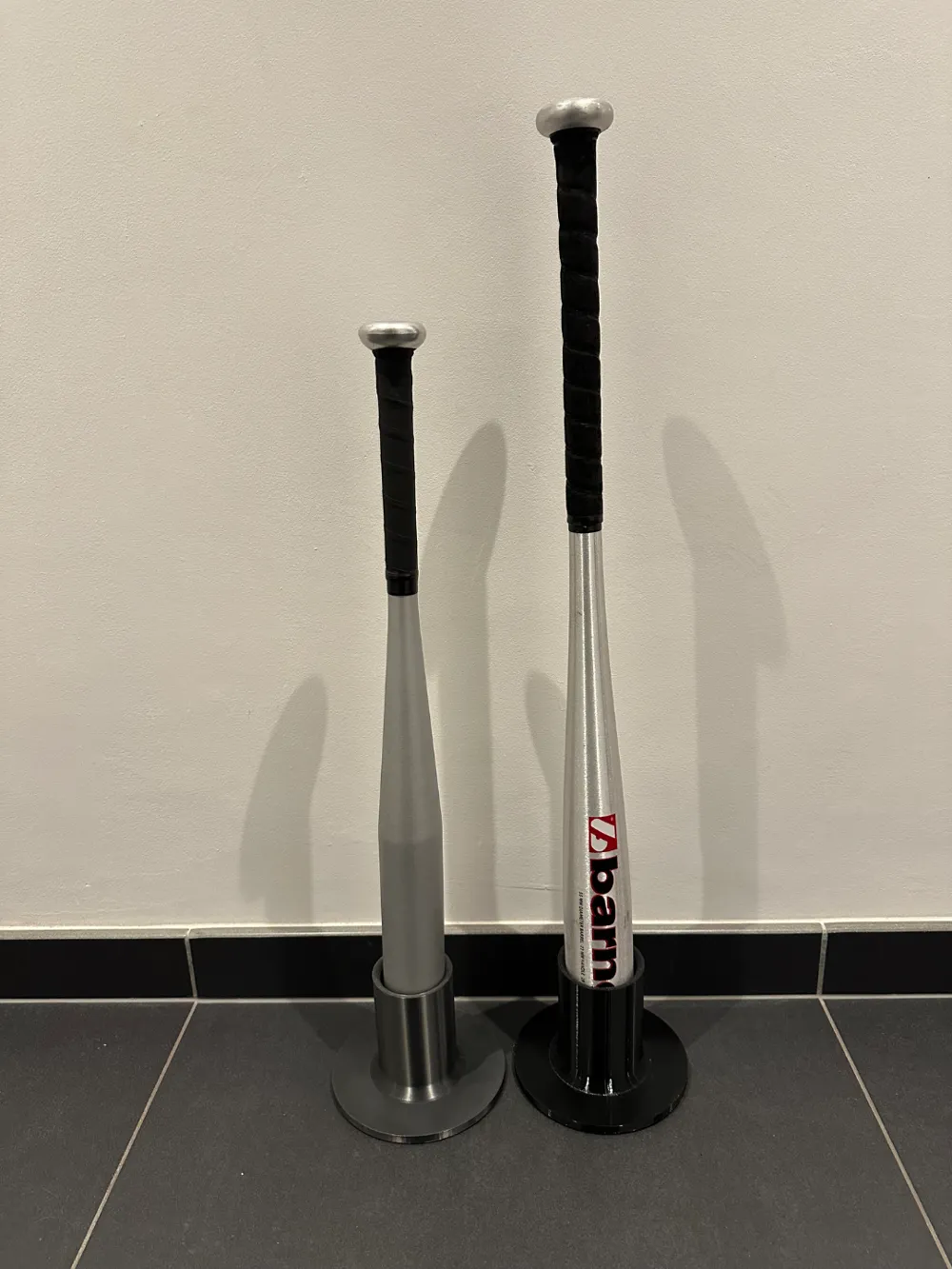 Baseball bat stand 24 & 29 Inch - Free 3D Print Model - MakerWorld