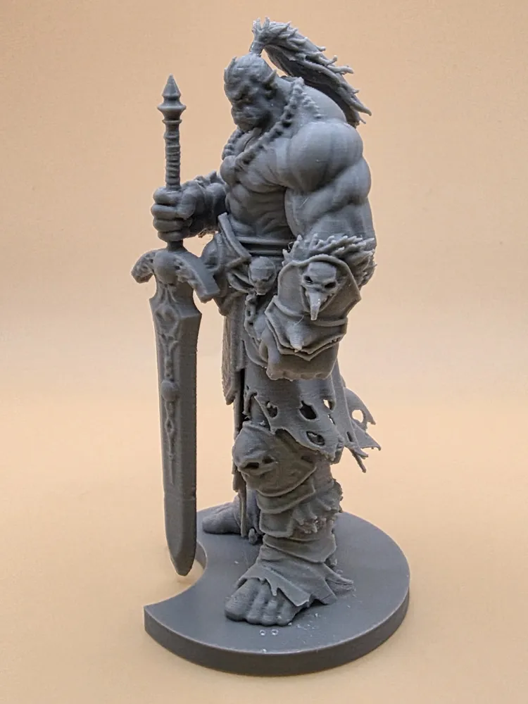 Chef de Guerre Orc – Miniature inspirée de Warcraft - Modèle d ...
