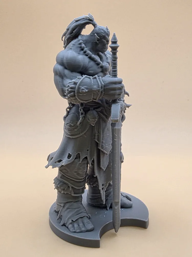 Chef de Guerre Orc – Miniature inspirée de Warcraft - Modèle d ...