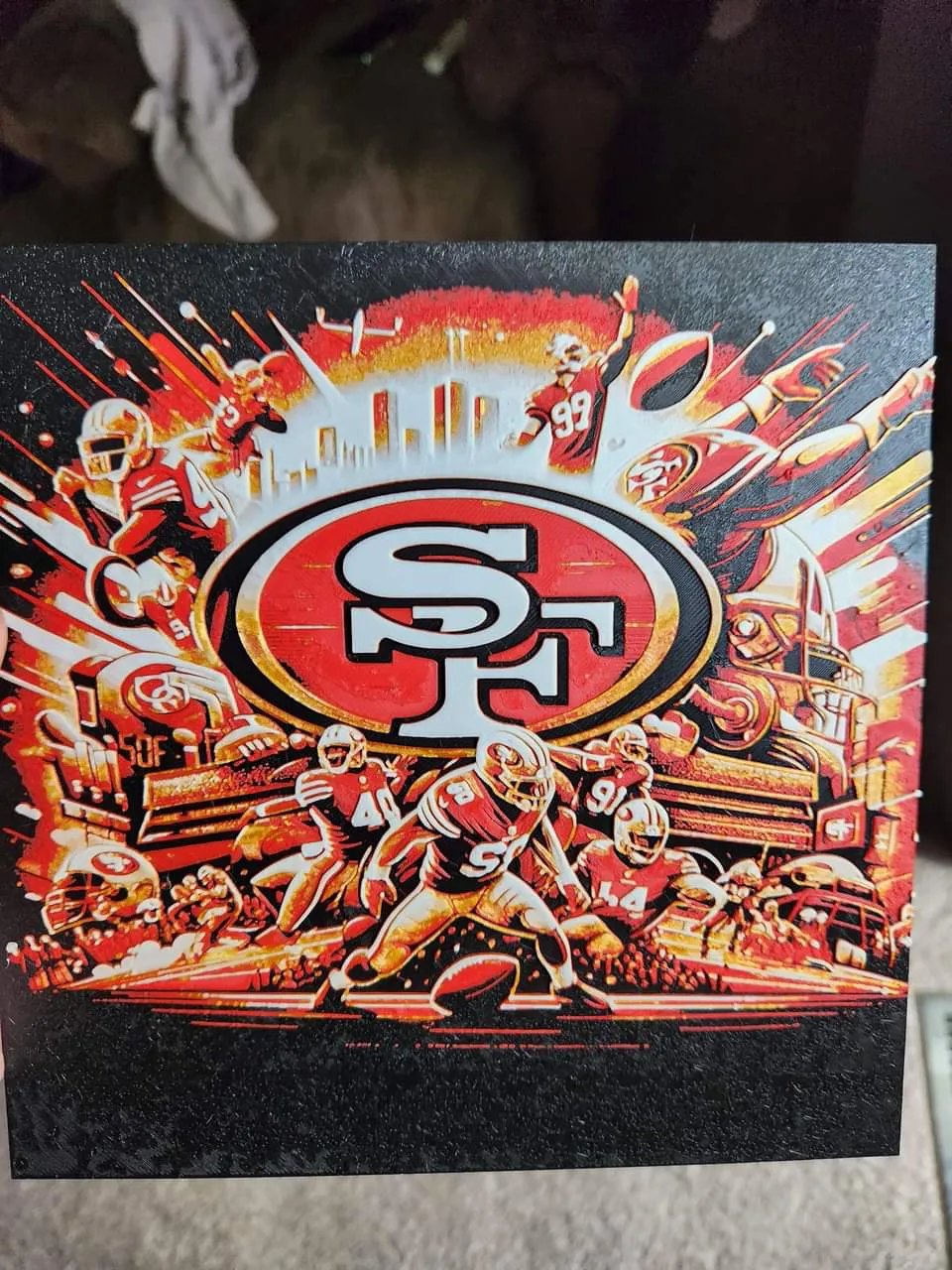 49ers Hueforge by Jtek101 - MakerWorld