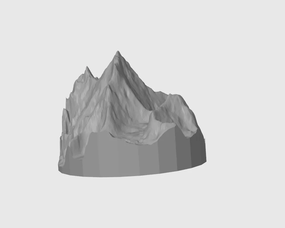 Mount Everest 1:100,000 Scale by Exponant - MakerWorld