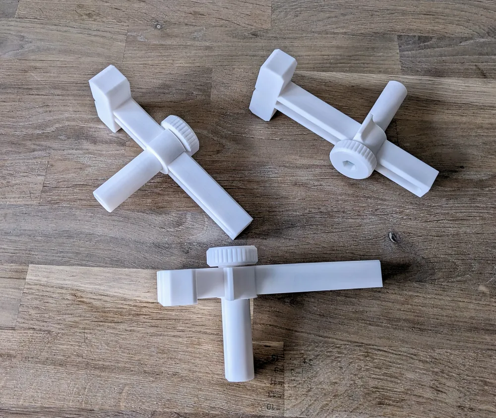 In-Line Bench Dog Clamp by zomb MakerWorld: Download Free 3D Models