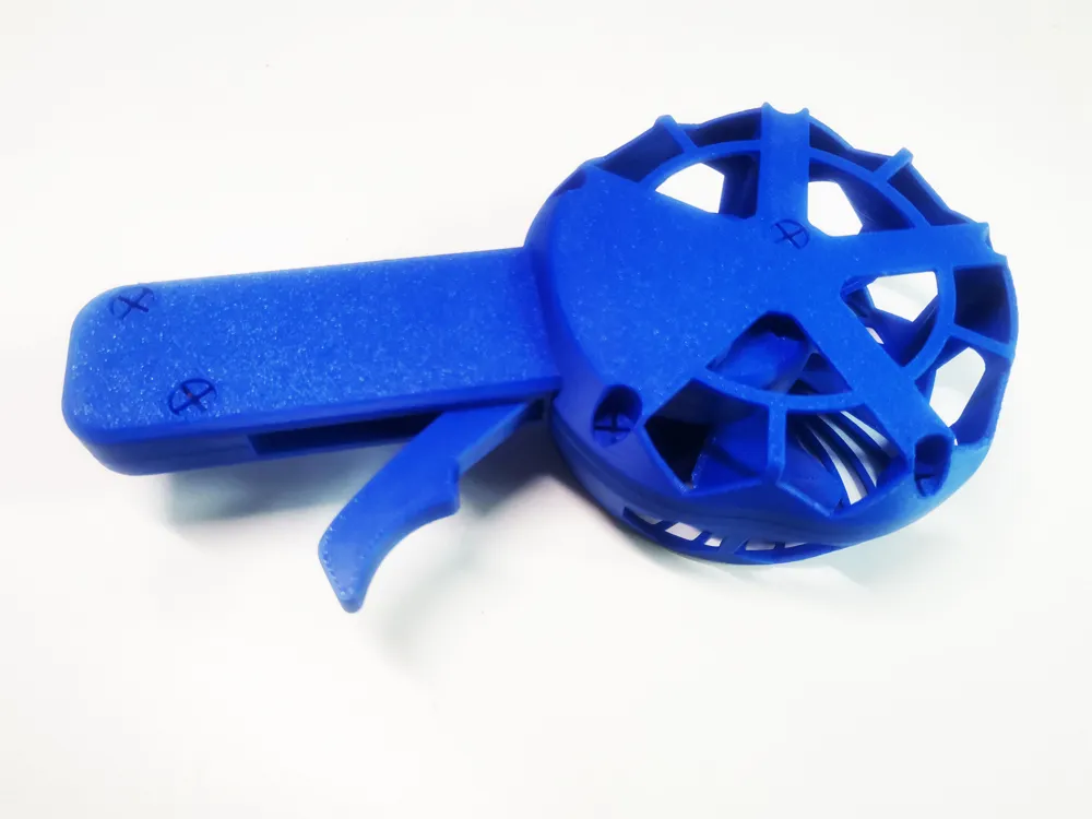 Manual Hand-cranked Handheld Fan - Free 3D Print Model - MakerWorld