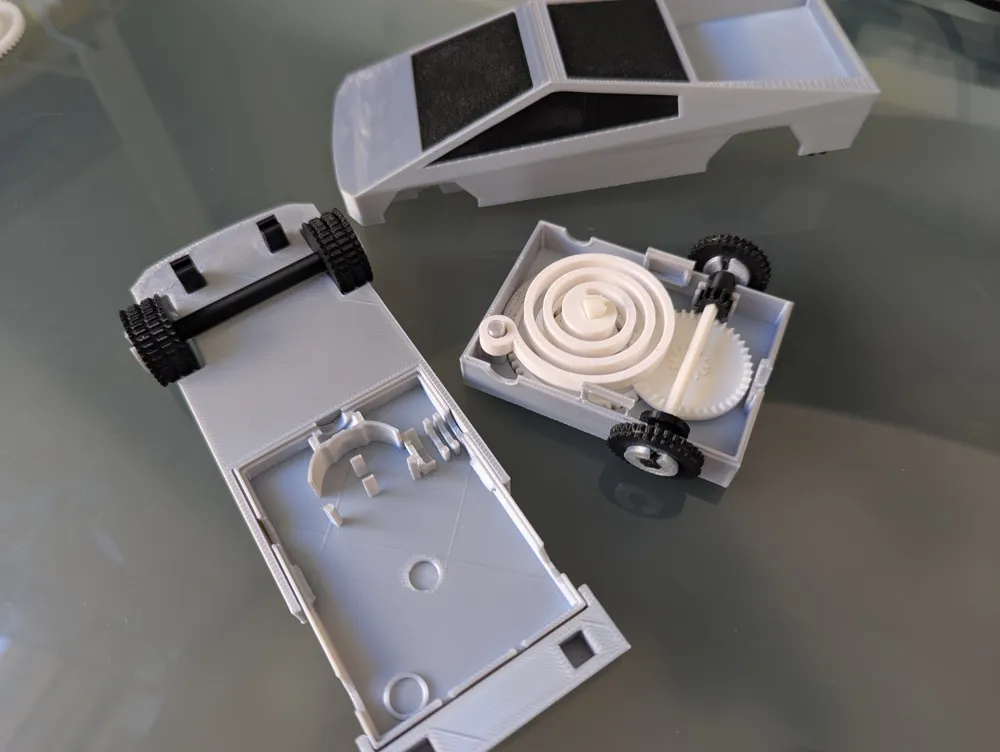 Wind-Up Box Add-On | Move Any 3D Print! - Free 3D Print Model - MakerWorld