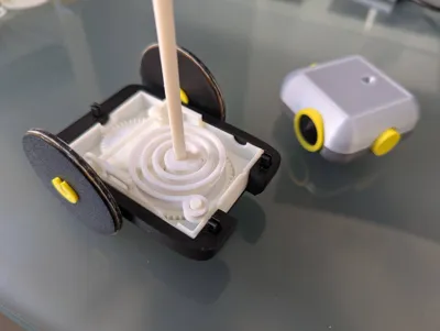 Wind-Up Box Add-On | Move Any 3D Print! - Free 3D Print Model - MakerWorld