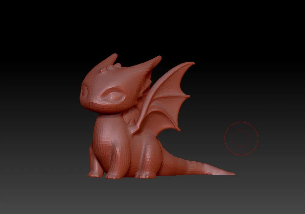 Dragon Baby Toothless Little Wing cute 10cm by Printpals MakerWorld ...