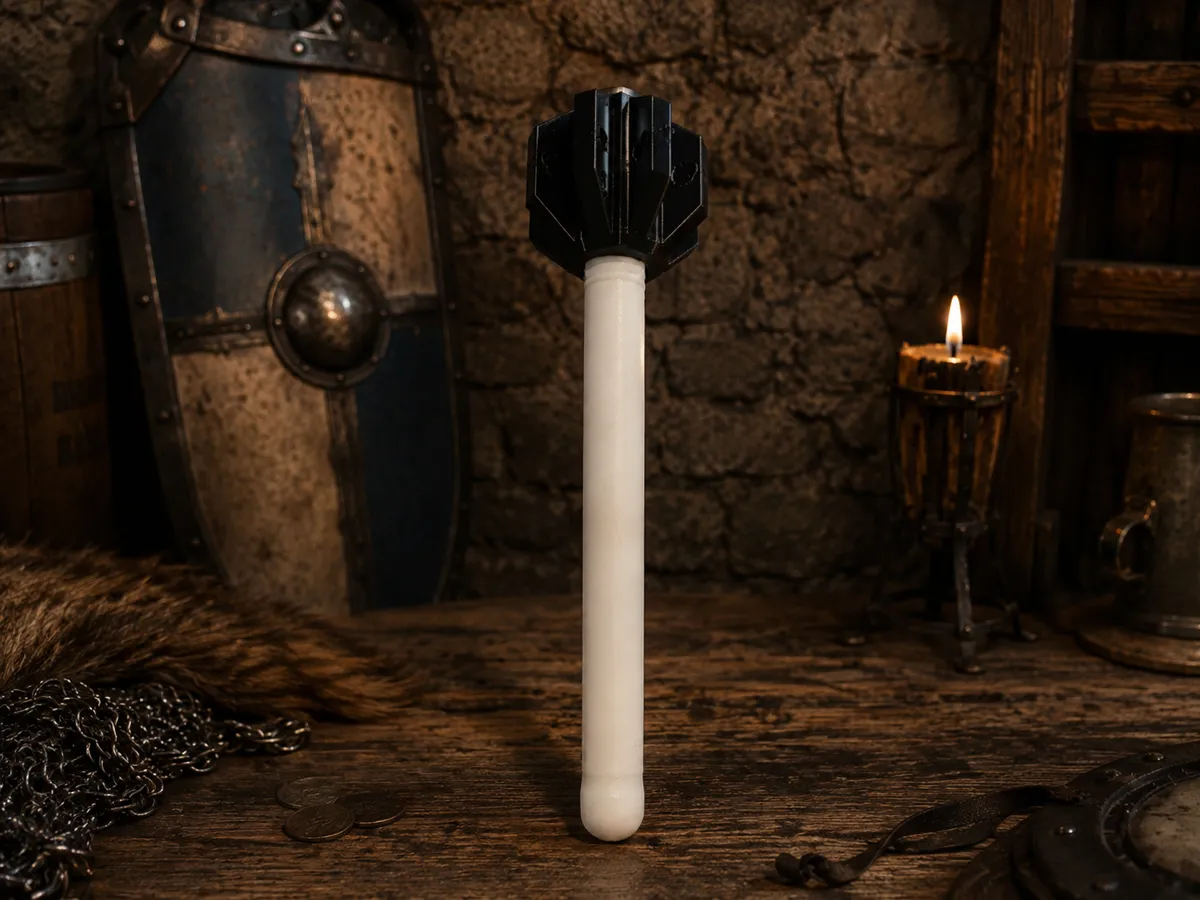 Medieval mace cosplay easy assembly - Free 3D Print Model - MakerWorld