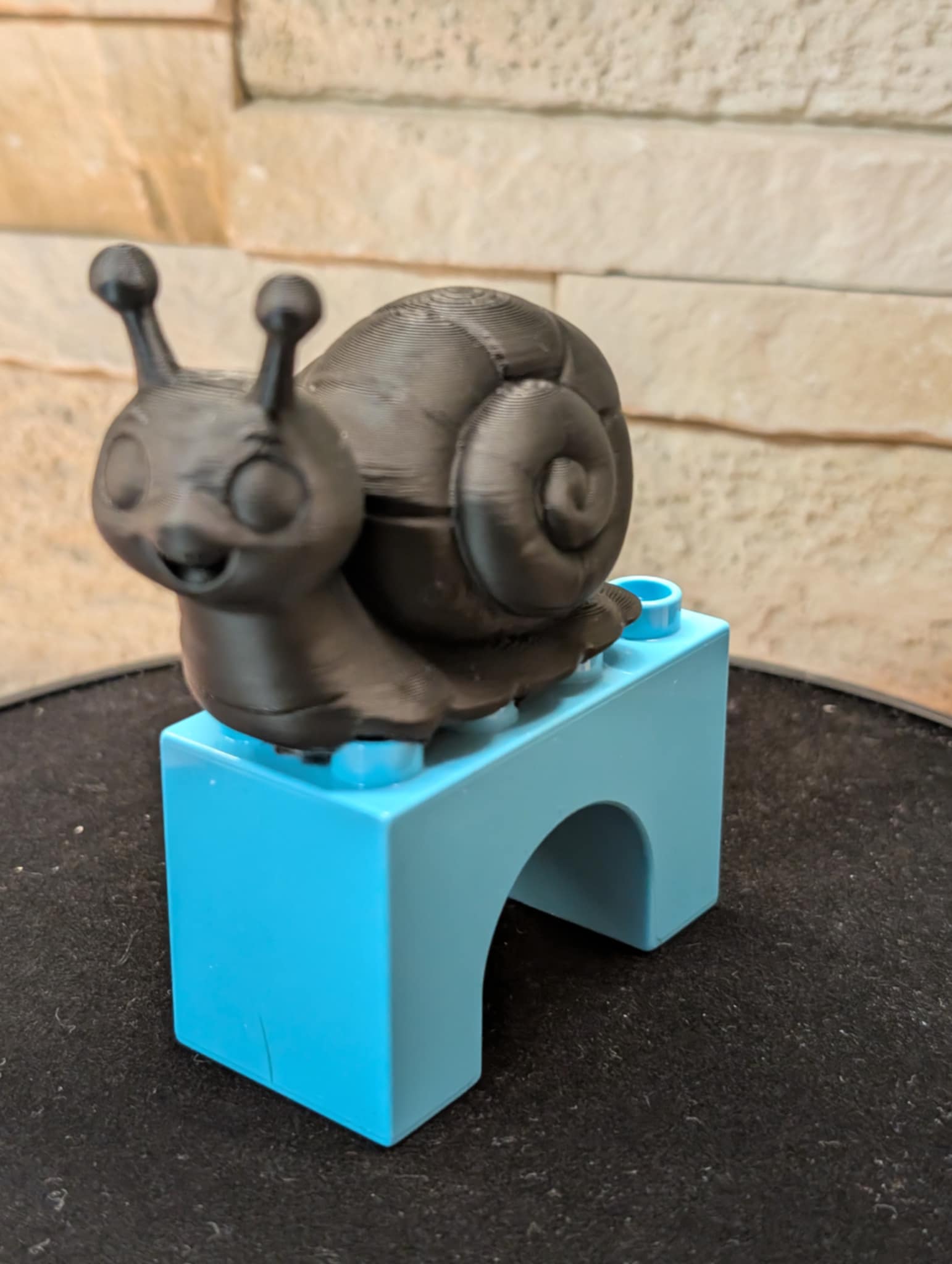 Snail DUPLO - compatible - Free 3D Print Model - MakerWorld