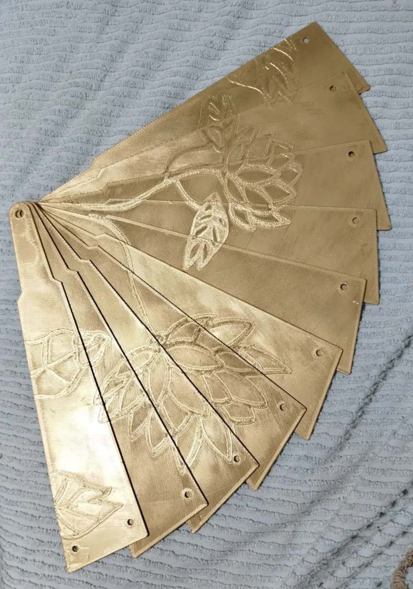 Demon Slayer Douma(Doma) Hand Fan by kr1s7ian MakerWorld: Download Free ...