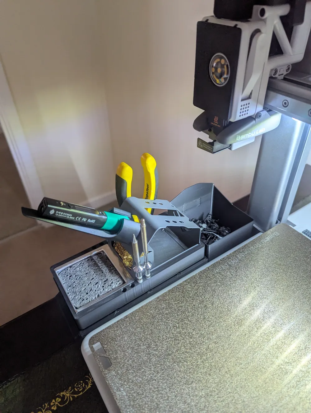 Soldering Station Gridfinity Base by TheAllegededEngineer - MakerWorld