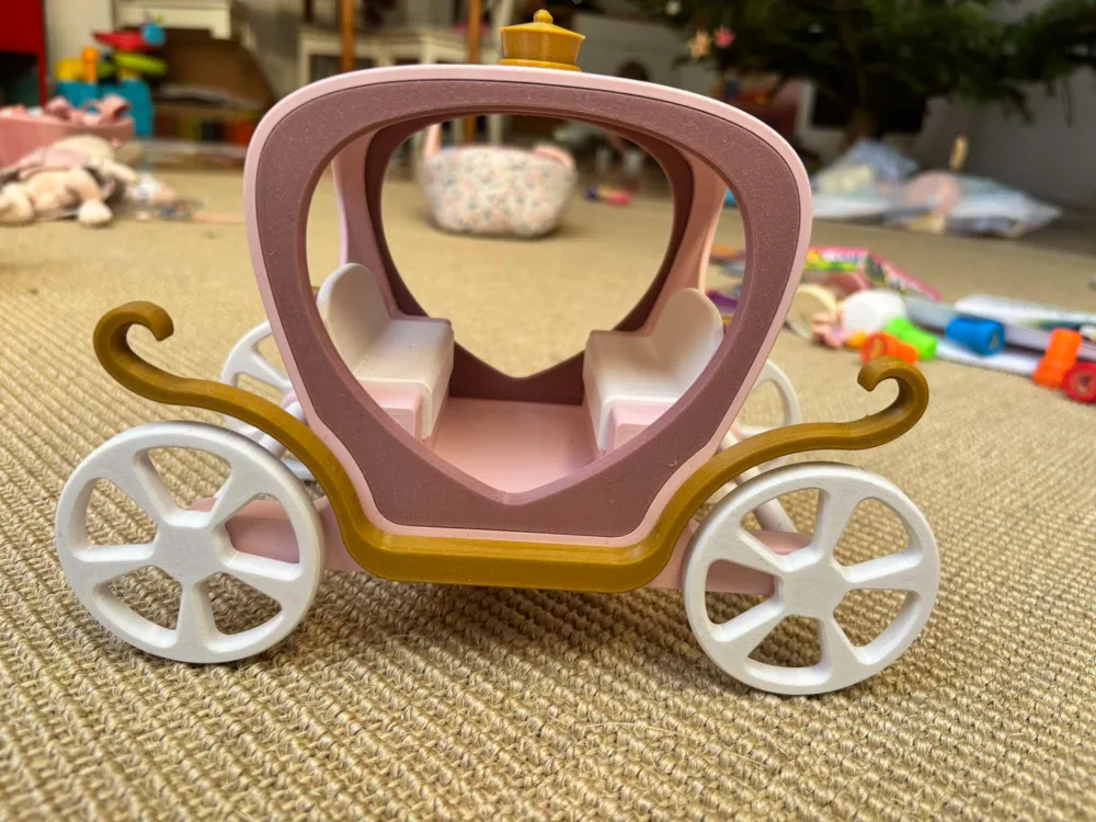 Princess Carriage by Vector_B - MakerWorld