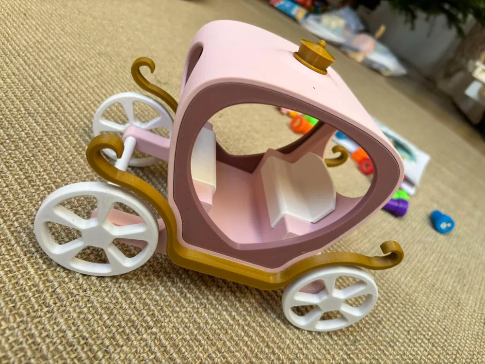 Princess Carriage by Vector_B - MakerWorld