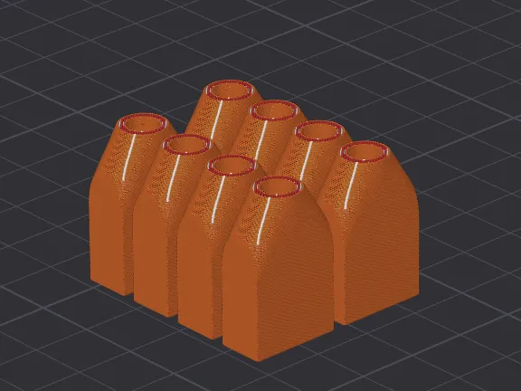 12mm LED strip end caps with wire hole by rockage6 - MakerWorld