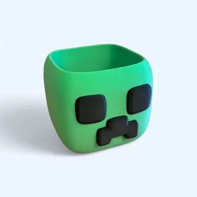 Minecraft Creeper Bucket (AMS and Non AMS Version) by Creat3DWorks ...