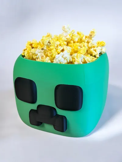 Minecraft Creeper Bucket (AMS and Non AMS Version) by Creat3DWorks ...