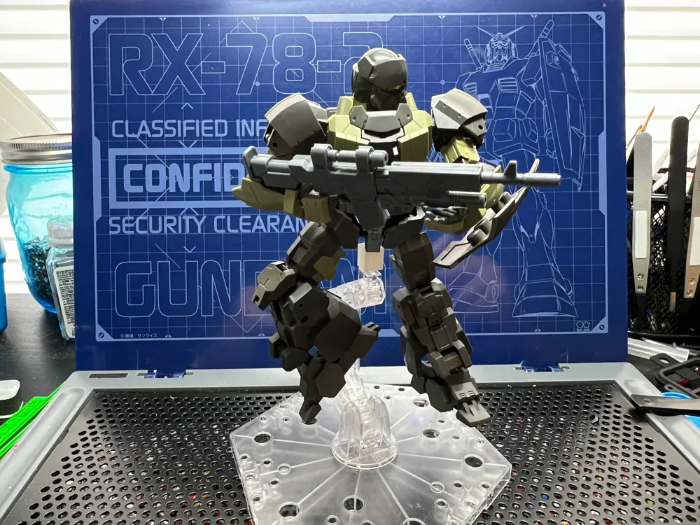 Gundam Action Base 5 - 3mm Peg Adapter - Free 3D Print Model - MakerWorld