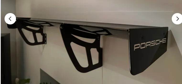 Porsche 911 GT3 RS rear wing shelf, shelving unit by JCastaño - MakerWorld