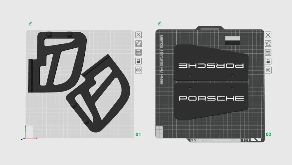 Porsche GT3 RS Spoiler Shelf by JCastaño - MakerWorld