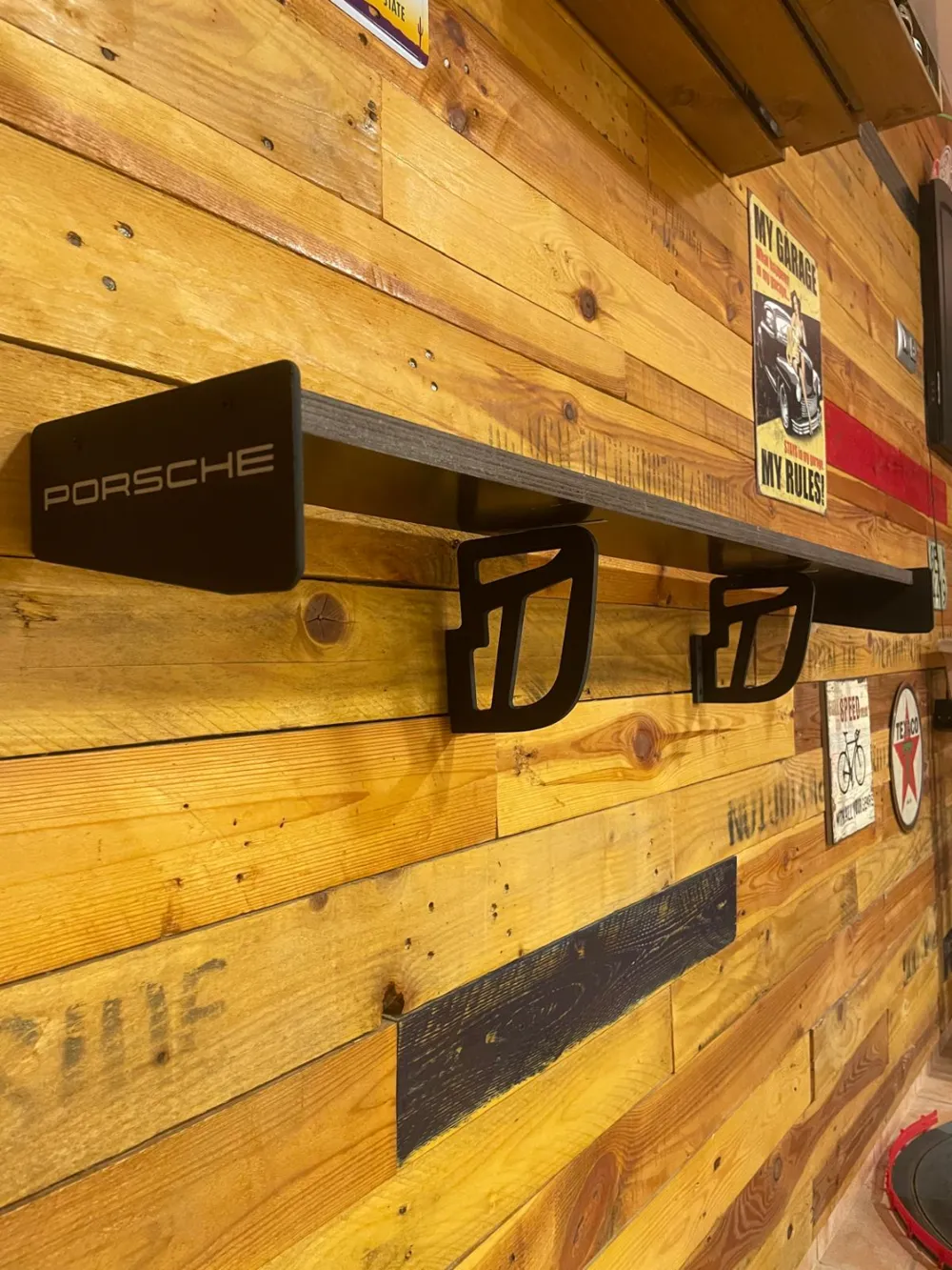 Porsche 911 GT3 RS rear wing shelf, shelving unit by JCastaño ...