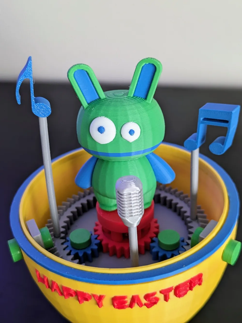 Surprise Bunny Easter Egg Mechanical Toy by Taa Design - MakerWorld