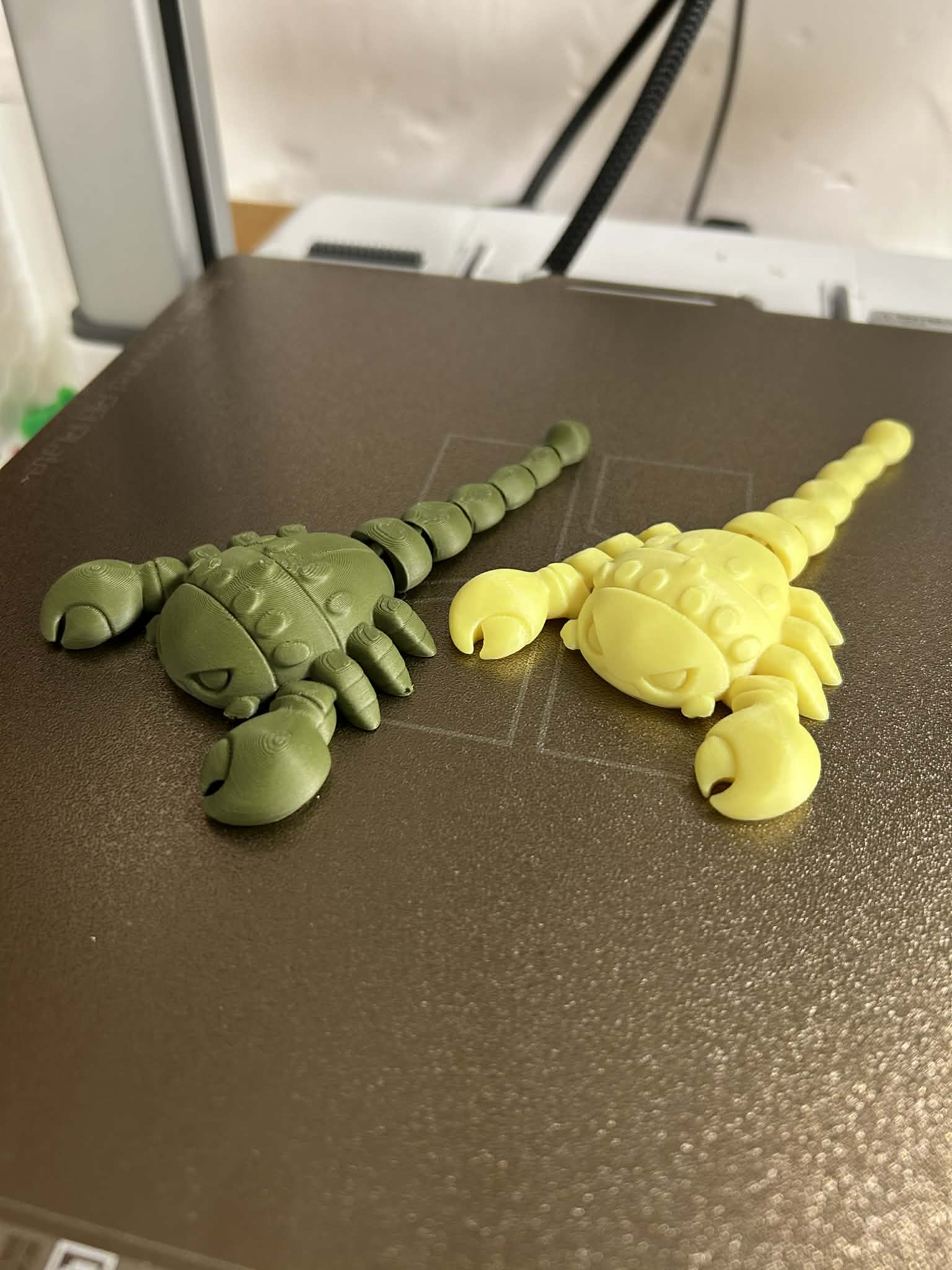 Mini Flexi Scorpion – Cute Articulated Scorpion - Free 3D Print Model ...