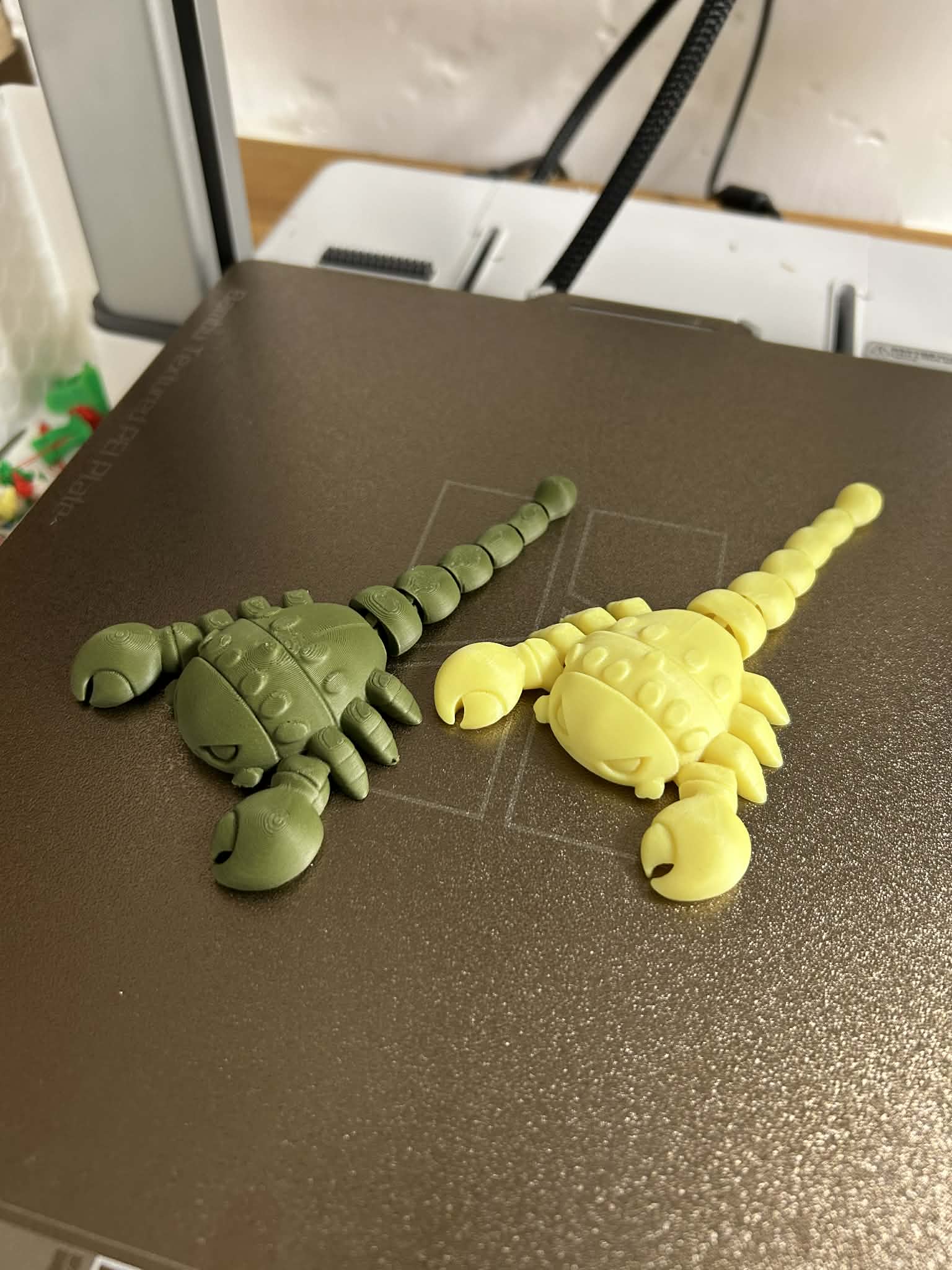 Mini Flexi Scorpion – Cute Articulated Scorpion - Free 3D Print Model ...