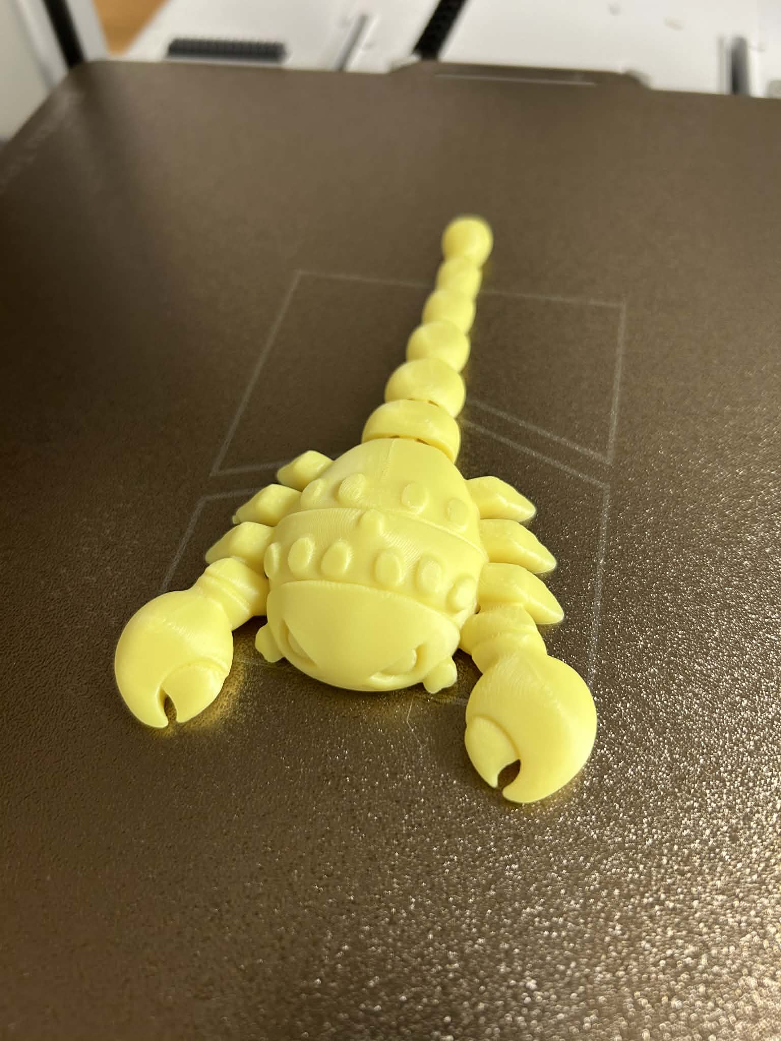 Mini Flexi Scorpion – Cute Articulated Scorpion - Free 3D Print Model ...