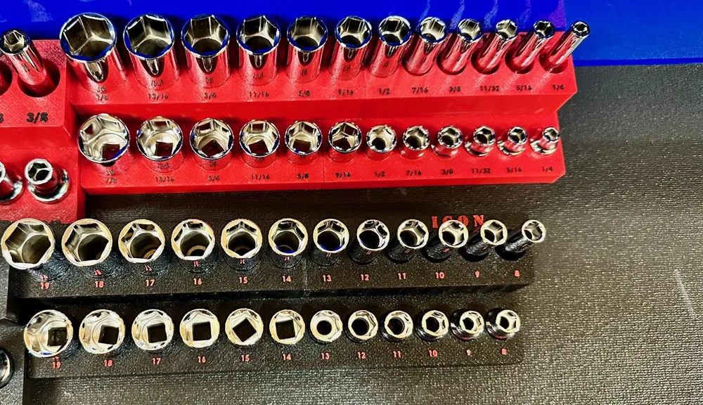 ICON Socket Organizers by Abe Froman MakerWorld: Download Free 3D Models