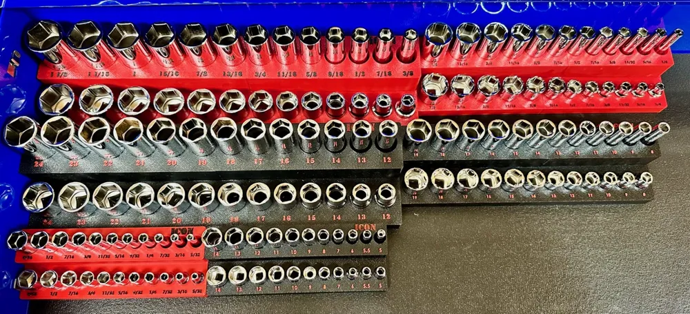 ICON Socket Organizers by Abe Froman MakerWorld: Download Free 3D Models