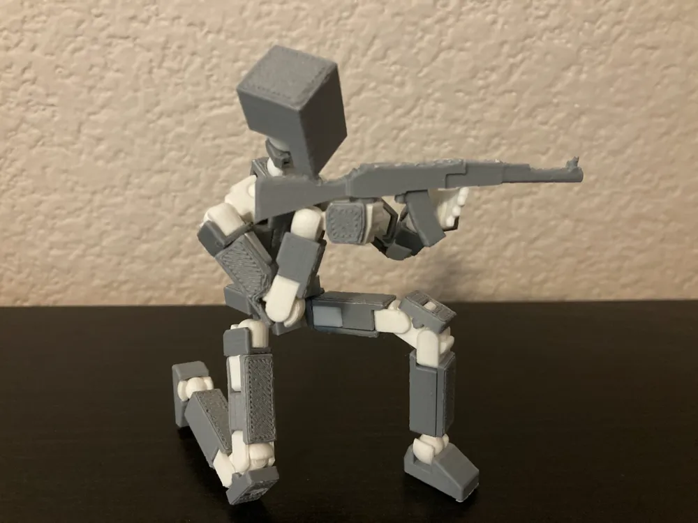 Glücklich/Mini/Dummy 13 AK-47 Remixt von PhabulousPhantom - MakerWorld