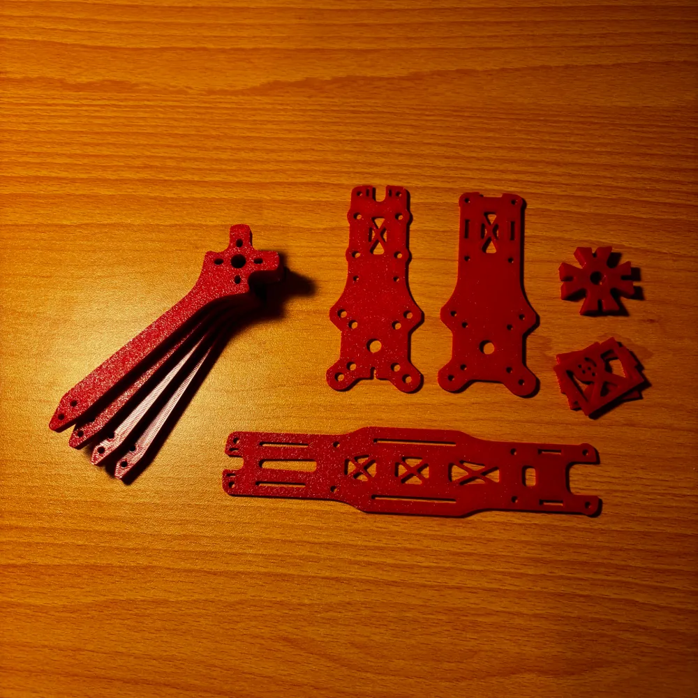 TBS SOURCE ONE V5.1 5inch Frame + Accessories - Free 3D Print Model ...