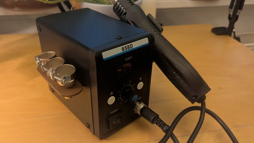 858D Hot air station nozzle holder by Baut MakerWorld: Download Free 3D ...