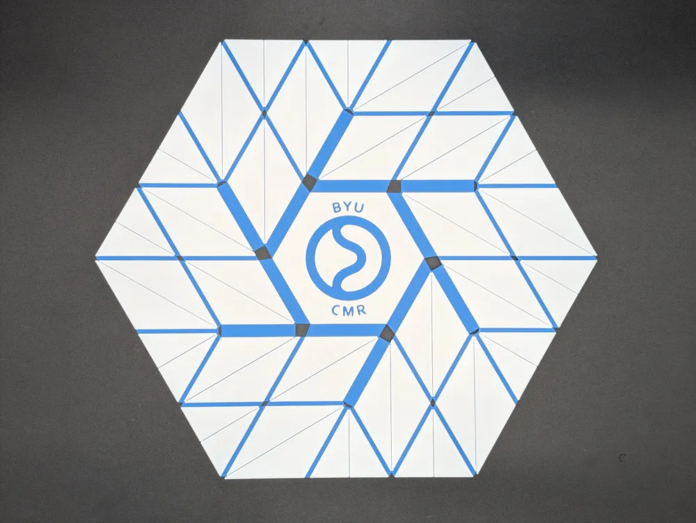 Origami Bloom Pattern Foldable - Free 3D Print Model - MakerWorld