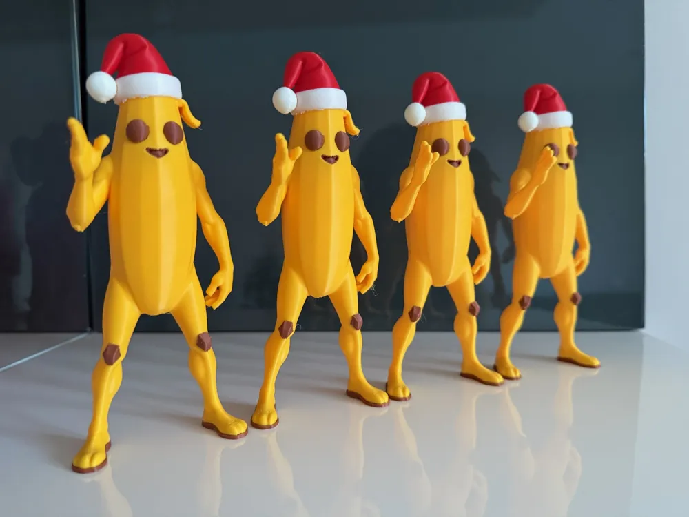 Peely Christmas Edition – Banana Squad (AMS) - Free 3D Print Model ...