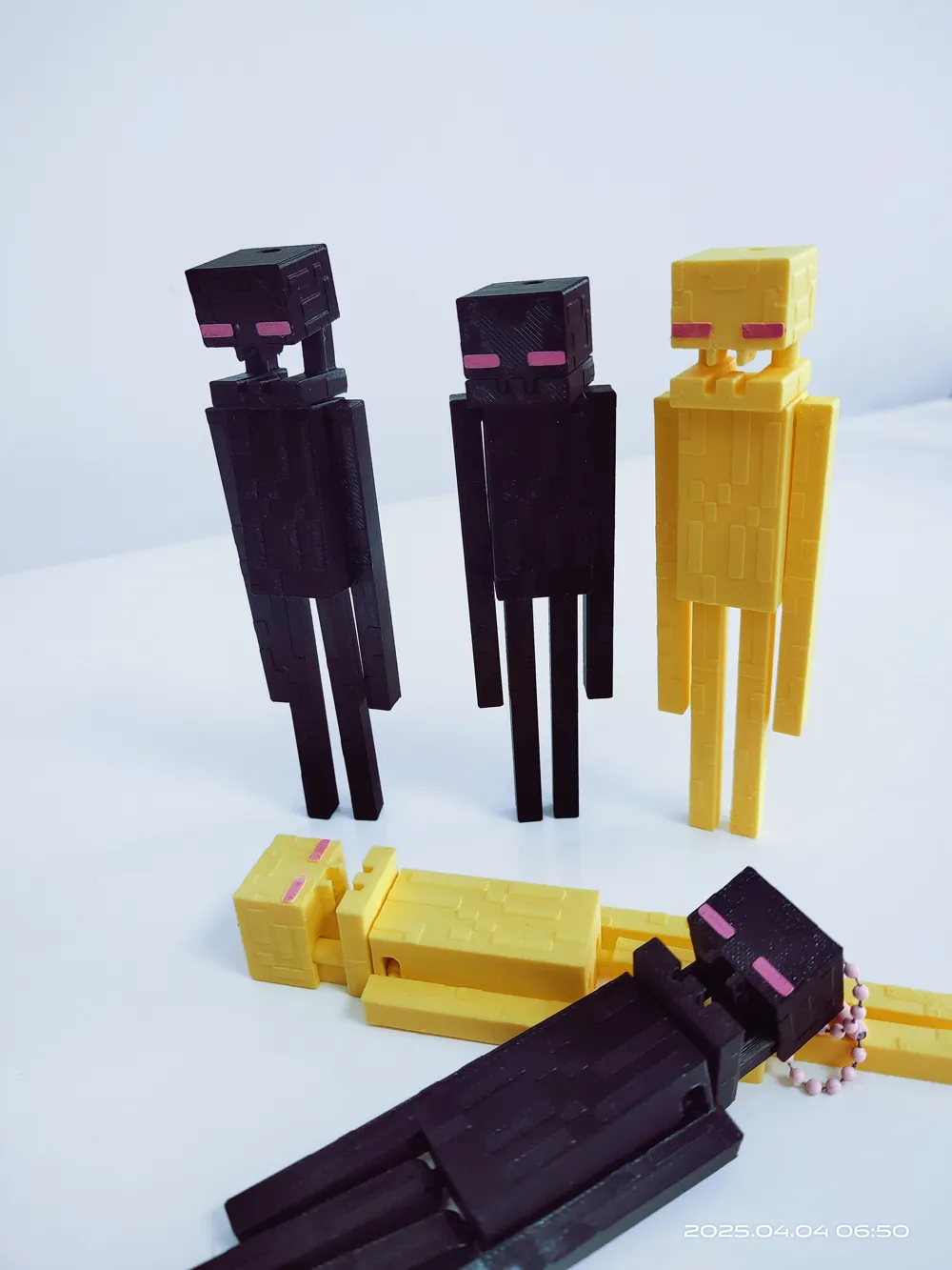Minecraft Print in Place Articulated Jaw Enderman by YiYue MakerWorld ...